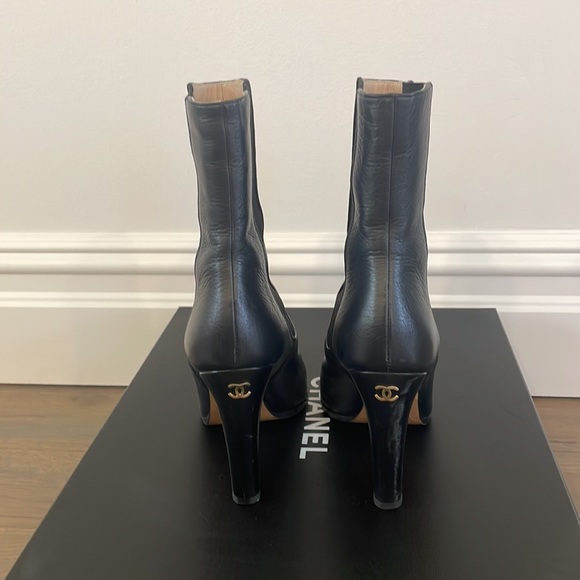 CHANEL | Shoes | Chanel Boots Booties Sz 38 | Poshmark